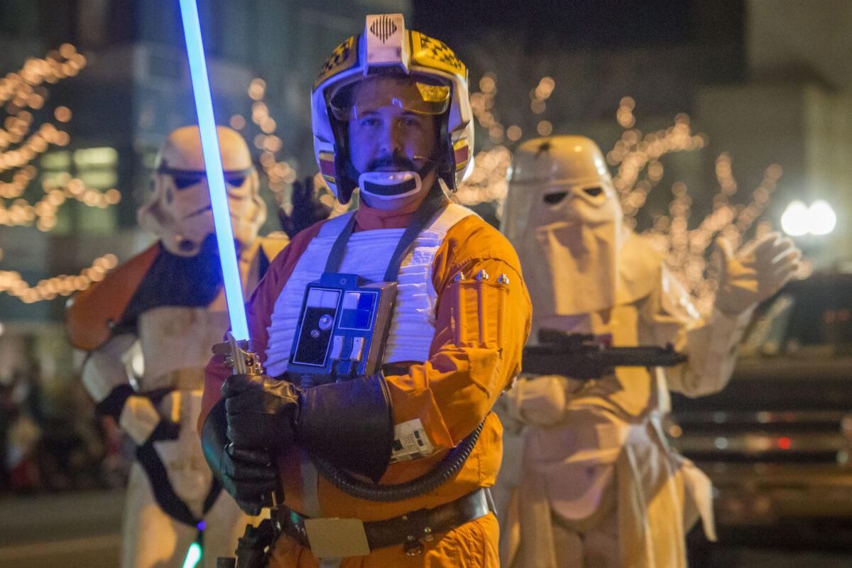 Christmas Village and parade excite with Santa, Grinch and Jedi | News ...